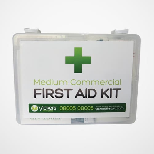 Medium Commercial First Aid Kit - Vickers Home
